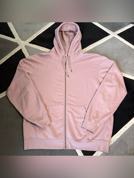 Uniqlo | Shirts | Pink Uniqlo Zip Up Hoodie | Poshmark